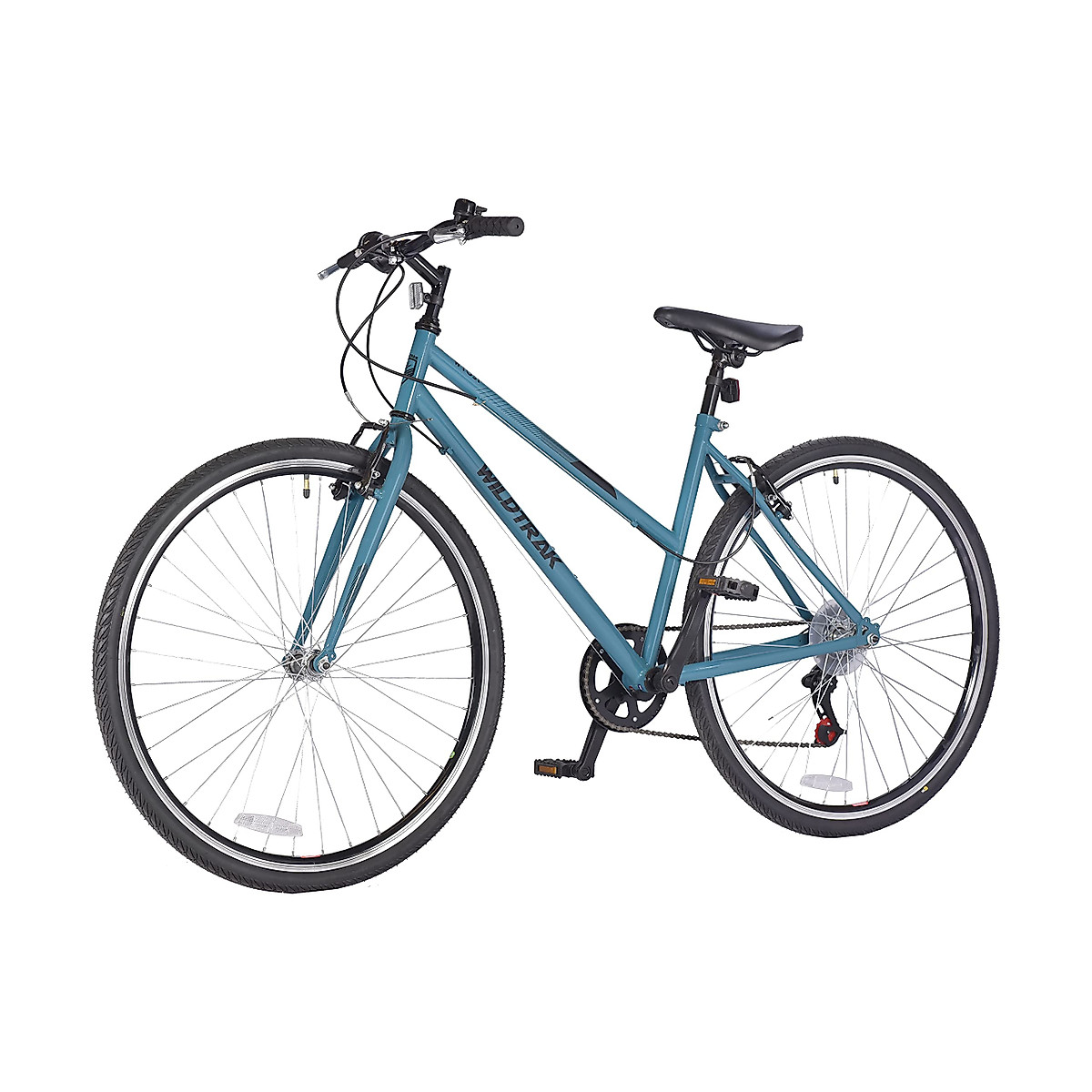 Wildtrak - Steel Trekking Bike, Adult, 700C, 6 Speed - Green