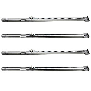 BBQ-Element Gril Burner Tube Replacment Parts for Charbroil 463344015, 463343015, 463344116, 463242715. Stainless Steel Pipe Tube for Charbroil 463242515, 463242716, 463433016, 463633316.(4 Pack)