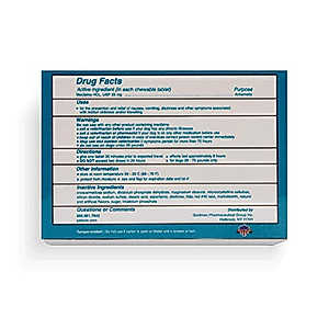 Nausx Anti-Motion Sickness & Relief for Dogs, Md