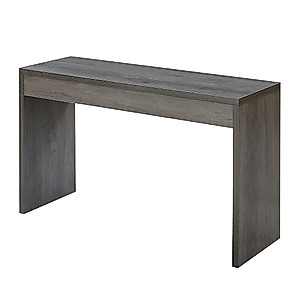 Convenience Concepts Northfield Hall Console Desk Table, 48"L x 15.5"W x 28"H, Weathered Gray
