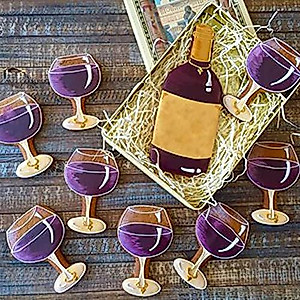 1 PC Wine Glass Cookie Cutter - Classic Goblet Wine Glass Cookie Cutter Mini Cookie Cutters Valentine Cookie Cutters for Kitchen Baking Small Cookie Cutters Shapes Baking