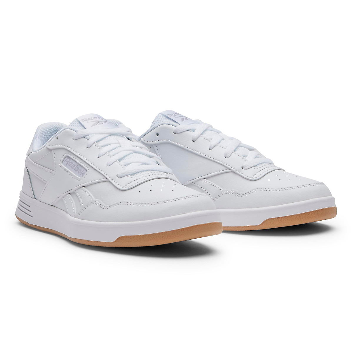 Reebok Women's Court Advance Sneaker, Footwear White/Cold Grey 2 Gum, 7.5
