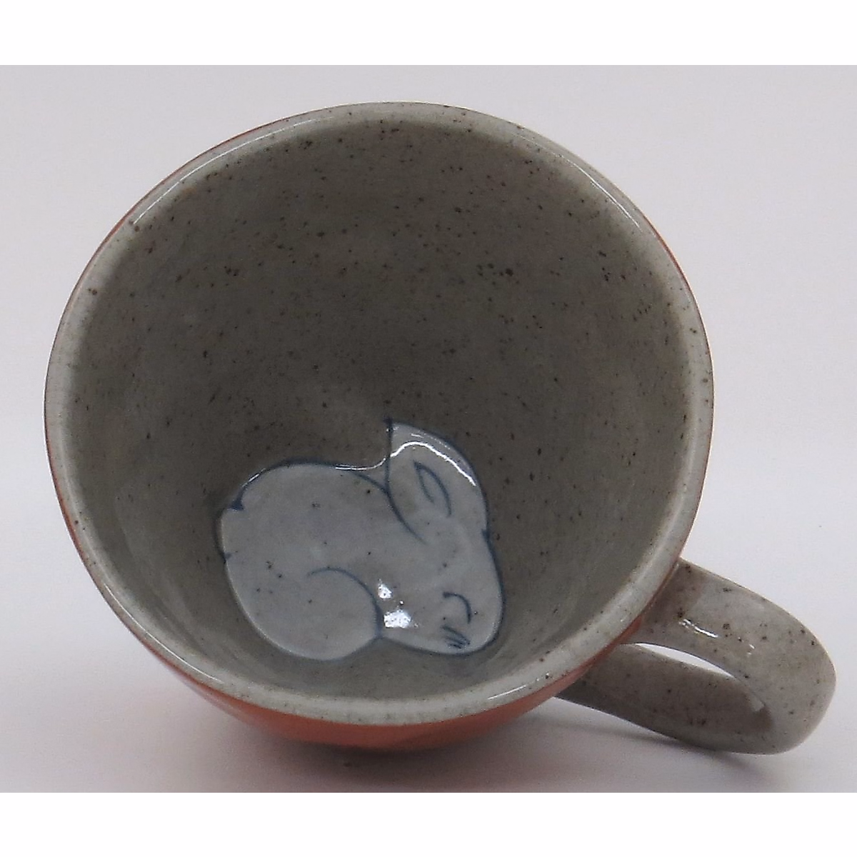 奥川陶器 Okugawa Toki Red Rabbit Mug 392917