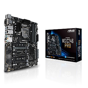 ASUS LGA1151 ECC DDR4 M.2 C246 Server Workstation ATX Motherboard for 8th Generation Intel Motherboards WS C246 PRO