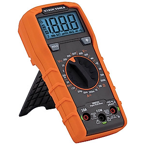 Klein Tools MM325 Multimeter, Digital Manual-Ranging 600V AC/DC Voltage Tester, Tests Batteries, Current, Resistance, Diodes, and Continuity