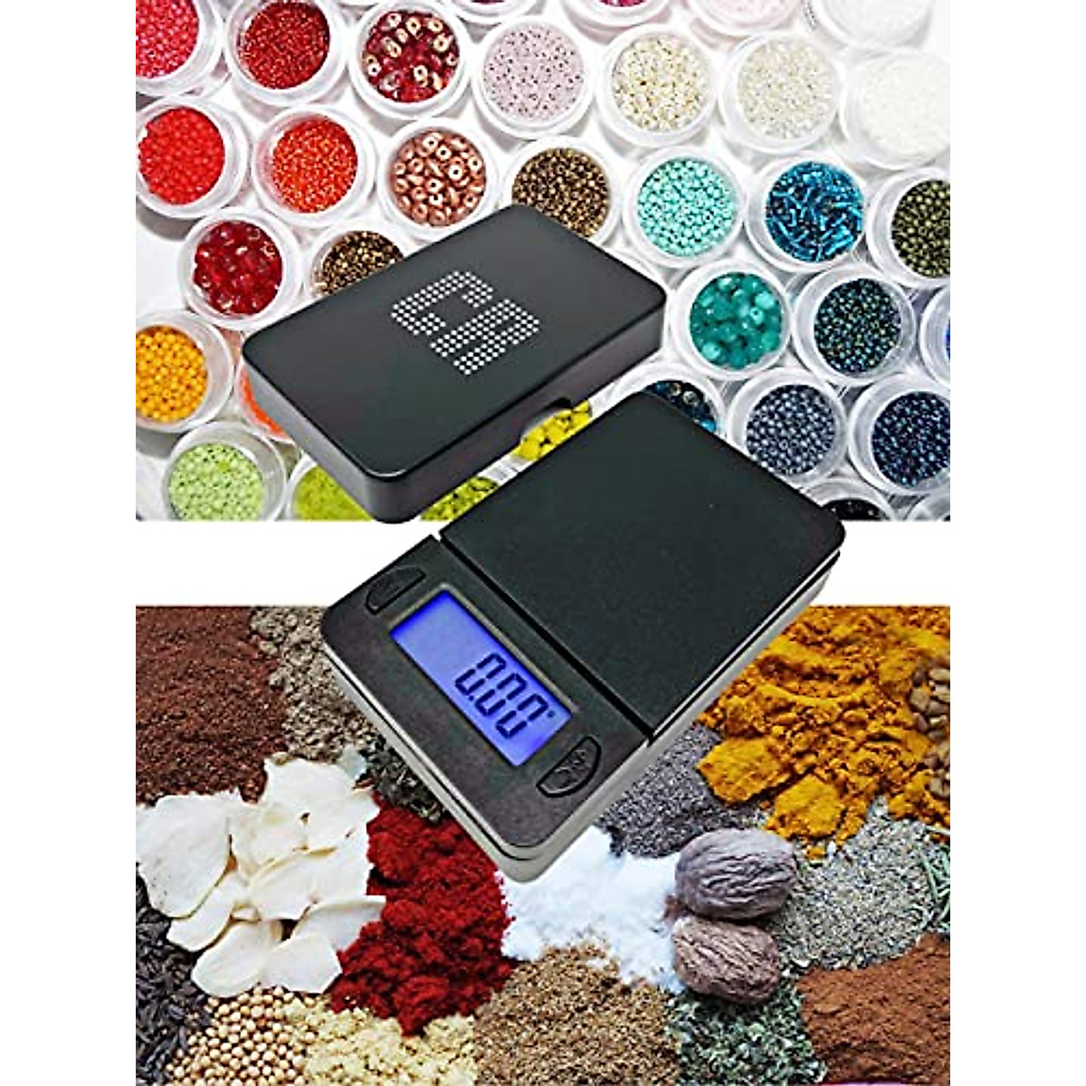 CR Scale Digital Pocket Scale - 1pc Premium Food Scale 100g by 0.01g Digital Grams Scale Weight Scale Kitchen Scale Black Gram Scale Portable Scale Digital Food Scale (JDS-P100) (Battery Included)