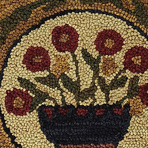 Park Designs Flower Basket Hooked Chair Pad