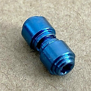 1PC Blue Custom Thumb Studs For Benchmade Bugout 535 Knife