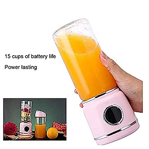 Water cup Electric juicer Blender Blender Blender Blender Food Processor Blender Blender Blender Blender Mini Portable Rechargeable Electric Juicer Can Squeeze Smoothie Juice Smoo ZJ666