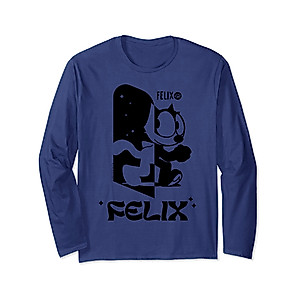 Felix The Cat Night And Day Long Sleeve T-Shirt