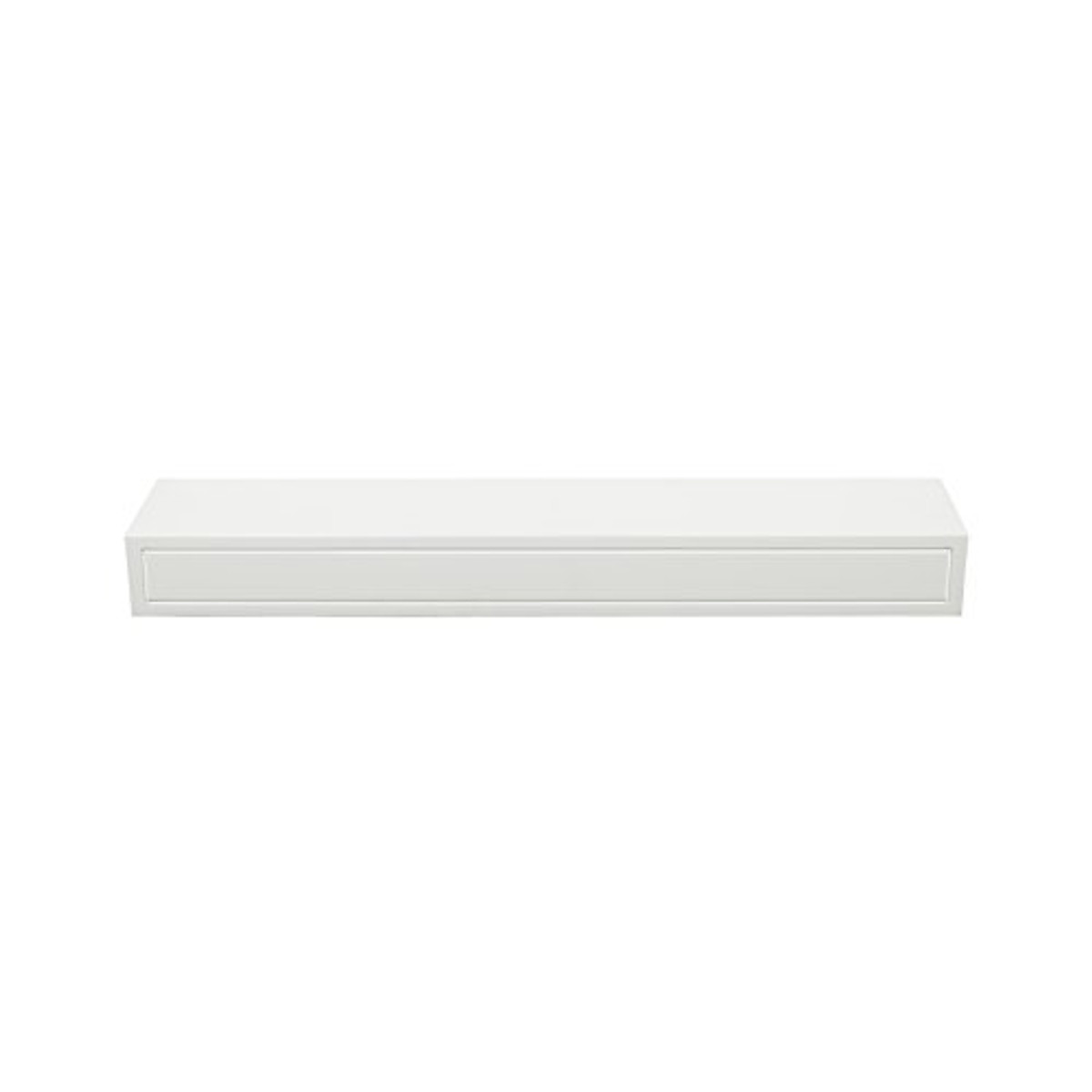 Pearl Mantels White 612-48 Sarah Mantel Shelf, 48-Inch, Paint