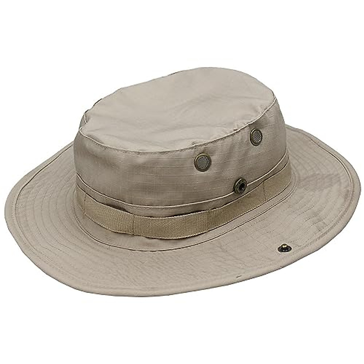 Sun Hats for Men Women Bucket Hat UPF 50+ Boonie Hat Foldable UV Protection Hiking Beach Fishing Summer Safari(1pack-Khaki)
