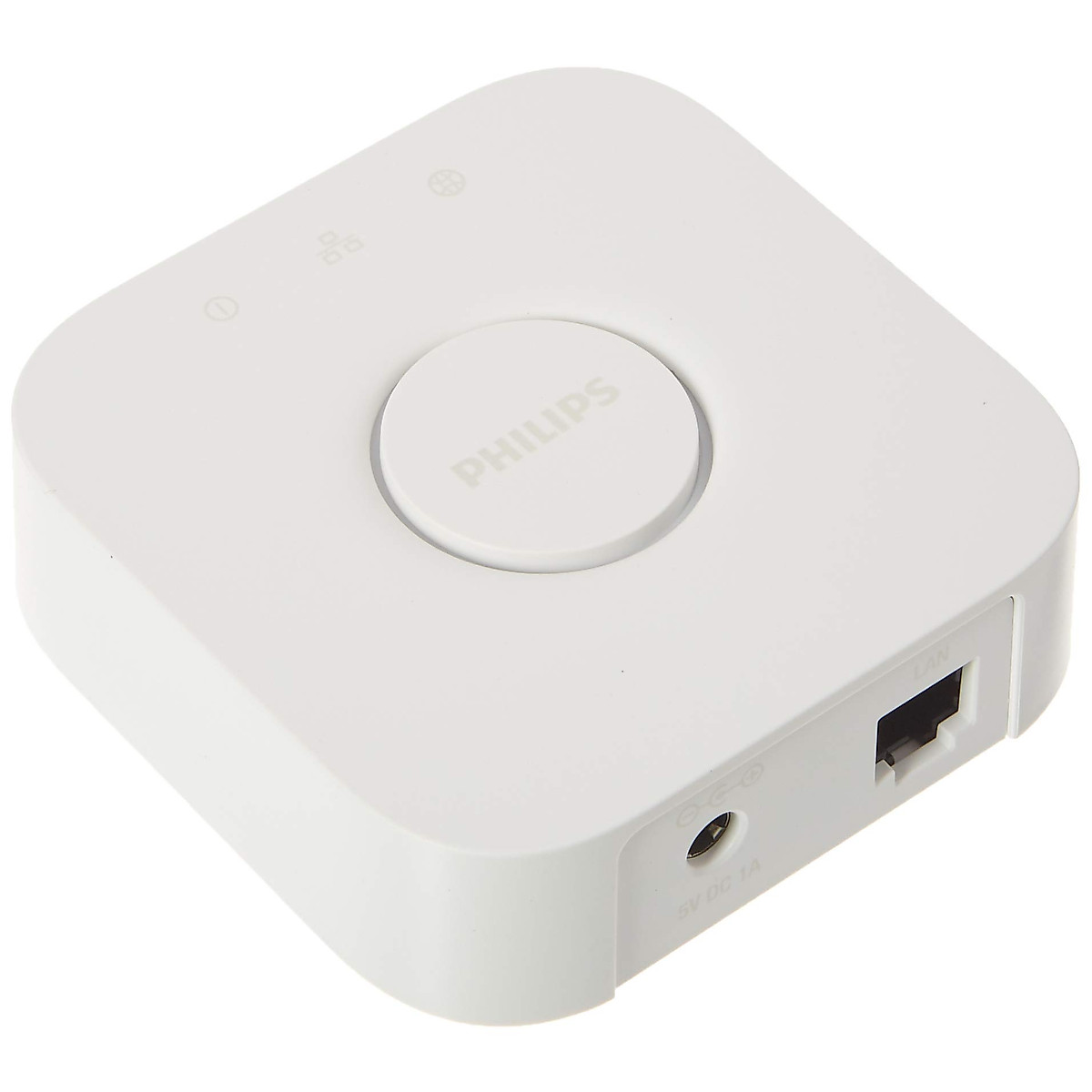 Philips Hue Smart Hub (Compatible with Amazon Alexa, Apple HomeKit, and Google Assistant) (Renewed)