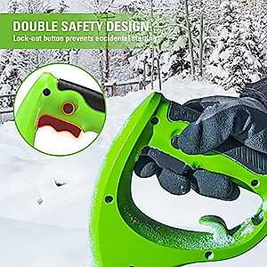 Greenworks 8 Amp 12 inch Electric Snow Shovel