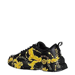 VERSACE JEANS COUTURE Men Stargaze Sneakers Black 8 US