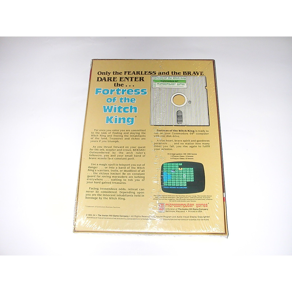 Fortress of the Witch King - Commodore 64