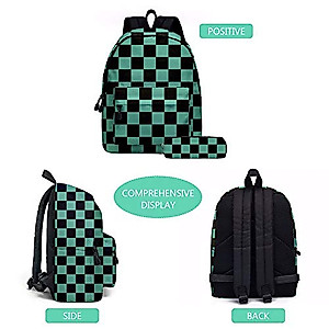 YUESUO Anime Backpack Shcool Student Bookbag Laptop Bags (23)