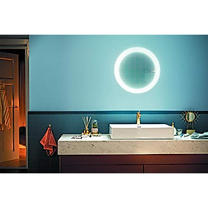 Philips Hue White Ambiance Adore Smart Lighted Mirror with Dimmer Switch (Requires Hue Hub, Works with Amazon Alexa, HomeKit & Google Assistant)