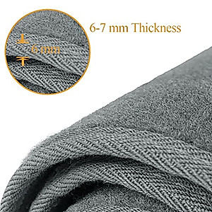 Dash Cover Mat Pad Custom Fit for 1999-2006 GMC Sierra/Chevy Chevrolet Silverado,2000-2006 GMC Yukon XL/Chevy Suburban Tahoe Avalanche,Dashboard Cover Carpet (99-06 Dark Gray) Y55