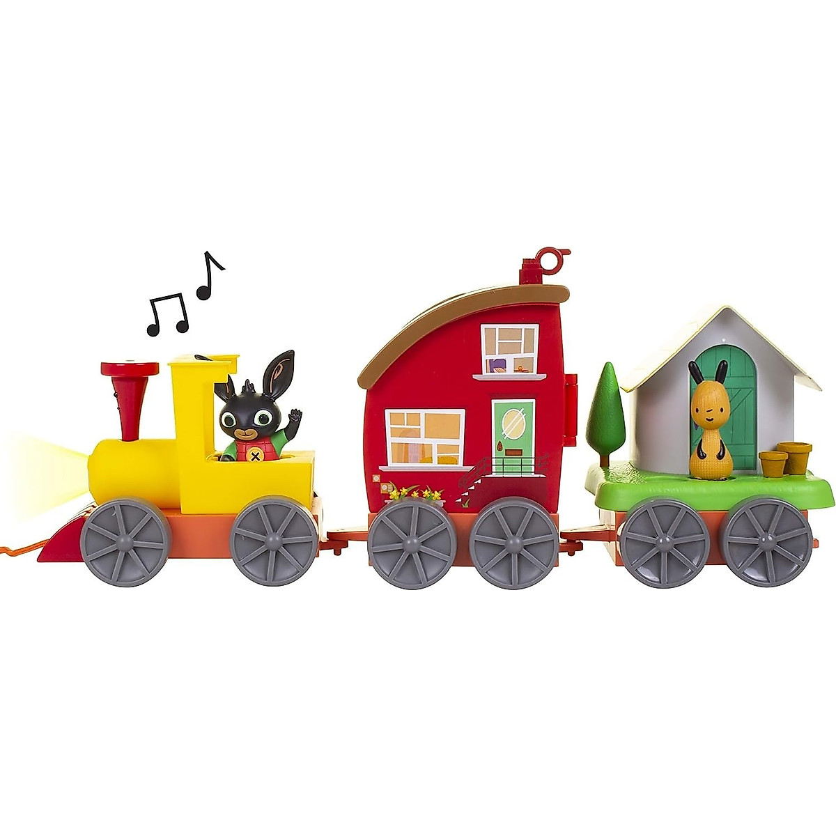 Bing Lights and Sounds Train with Mini playset for Ages 3+