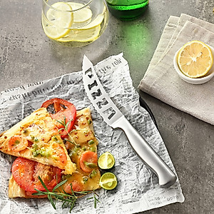 McCook® Knife Sets,German Stainless Steel Kitchen Knives Block Set with Built-in Sharpener