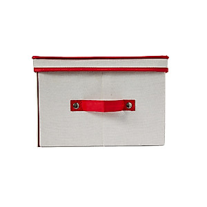 Household Essentials Holiday Storage Box, Medium, Green Tree