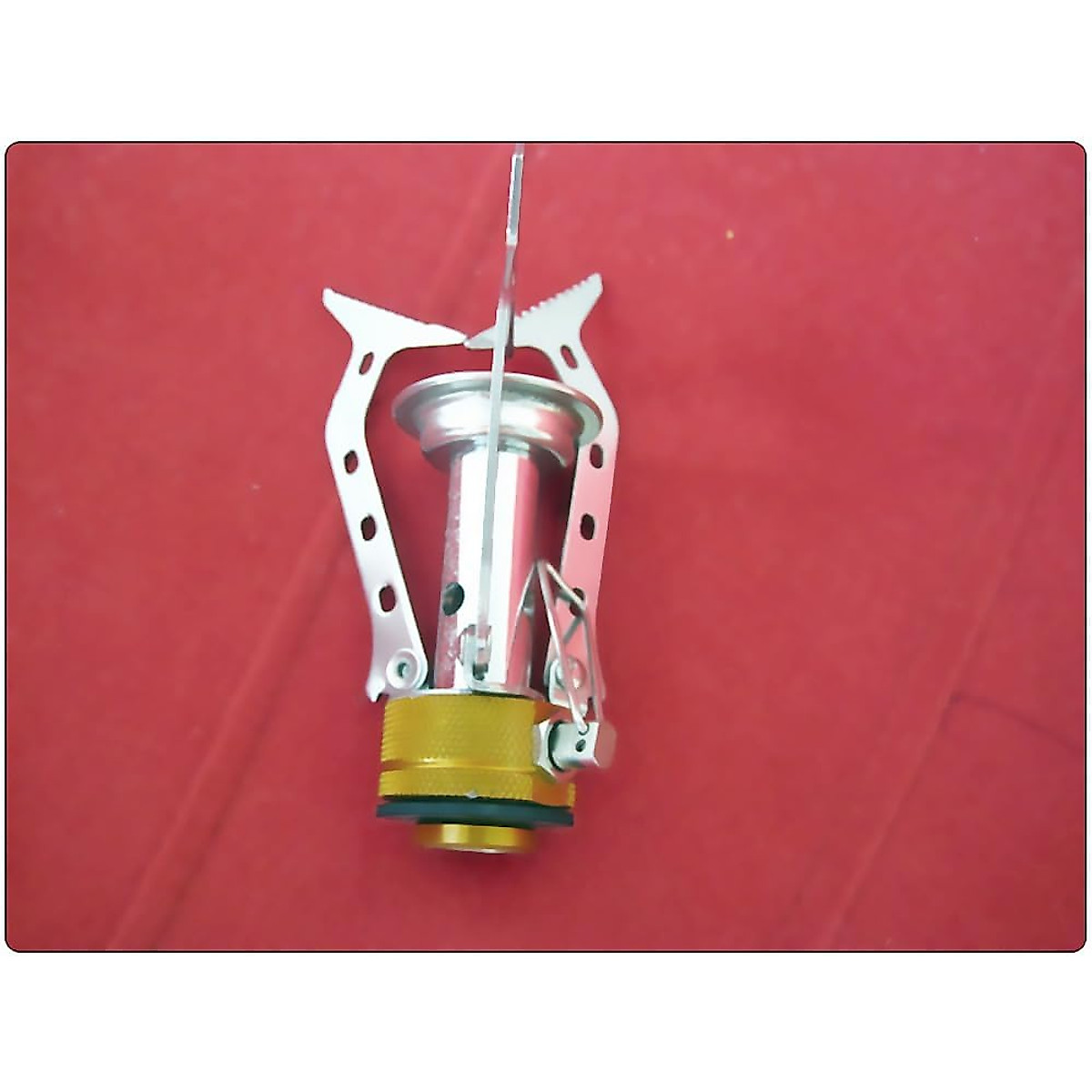 Outdoor Camping Small Gas Stove - Portable Lightweight Camping Stove Butane/Propane - Mini Camping Stove Burner Portable Only 4oz for Travel Hiking Backpacking Picnic etc