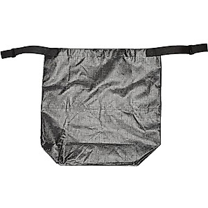 Club Clean Universal Cart Bag - Buggie Bag - Cargo Bag for 2 Seater and 4 Seater Golf Carts - Golf Cart Storage Bag - Golf Car Bag - EZGo, Club Car, Yamaha, Easy Attach Golf Cart Grocery Shopping Bag Black