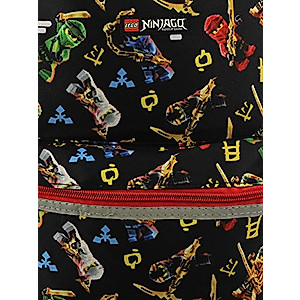 Lego Ninjago Masters of Spinjitzu Boys 16 Inch School Backpack (One Size, Lego Ninjago)