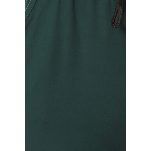 Leggings Depot Womens Relaxed fit Jogger Pants - Track Cuff Sweatpants with Pockets, Forest Green, Large