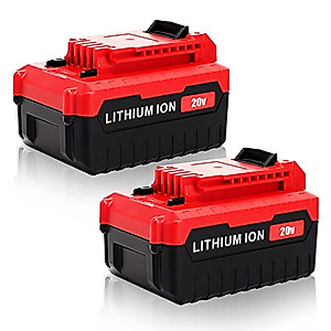 VINIDA Upgraded 2 Packs PCC685L 6.0Ah 20V Replacement for Porter Cable 20V Battery Compatible with Porter Cable 20V Max Batteries PCC680L PCC682L PCCK602L2 PCC600 PCC640 Cordless Power Tools Battery