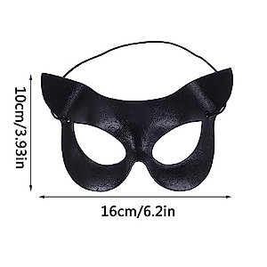 BinaryABC Halloween Costumes Mask,Halloween Masquerade Mask,Cat Eye Half Mask