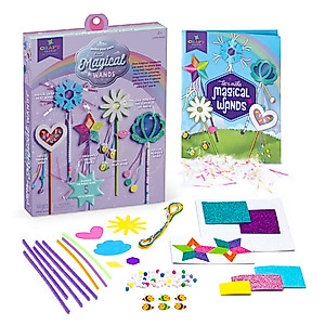 Craft-tastic — Make Your Own Little Magical Wands — Everything Included for 5 Fun DIY Magic Wands Art & Crafts Projects — Ages 4+