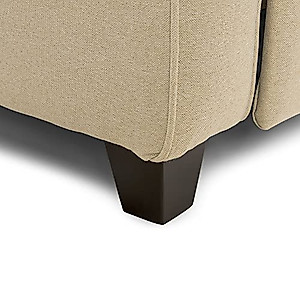 Serta Palisades Reclining Sectional with Right Storage Chaise - Beige