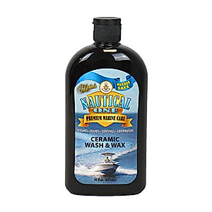McKee's 37 N1-400 Nautical One Ceramic Wash & Wax | High Sudsing Wash for Marine | Will Not Create Water Spots