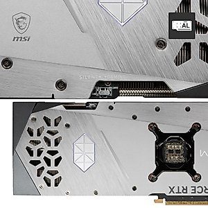 MSI GeForce RTX 4080 16GB SUPRIM X Gaming Graphics Card - 16GB GDDR6X, 2640 MHz, PCI Express Gen 4, 256-bit, 3X DP v 1.4a, HDMI 2.1a (Supports 4K & 8K HDR)
