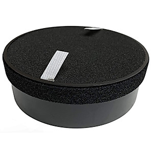 Nispira True HEPA H13 Air Filter Replacement Compatible with hOmeLabs Compact Air Purifier HME020248N with Night Light Office Bedroom, 2 Units