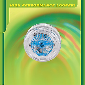 Duncan Toys Limelight LED Light-Up Yo-Yo, Beginner Level with LED Lights, Clear and Blue