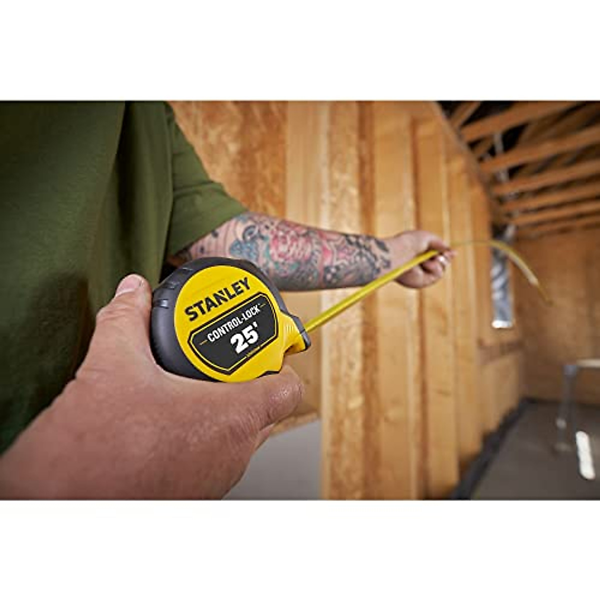 STANLEY STHT37244 25 Ft. Control-Lock Tape Measure