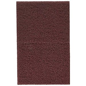 Norton (662610-58000-20PK) Bear-Tex Maroon 6" x 9" Primer Prep Scuff Pad, (Case of 20)