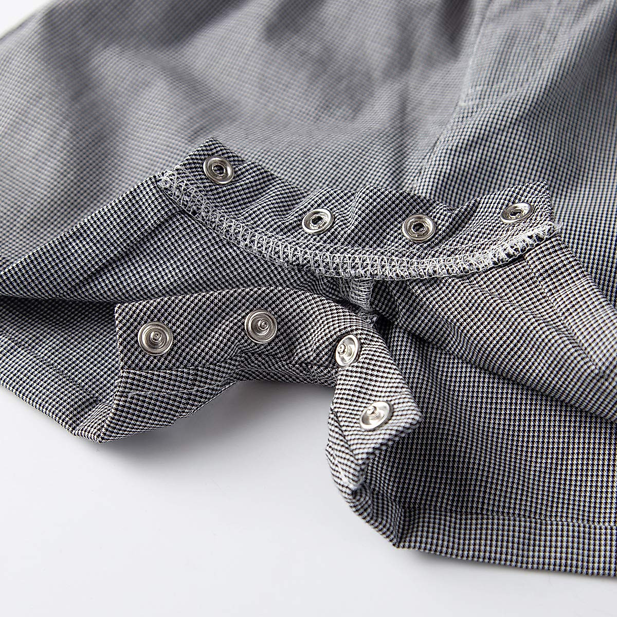 SeClovers Baby Boy Tuxedo Outfits|Gentleman Bowtie Romper Suspender Shorts Set, Toddler Boys Formal Suit 12-18 Months