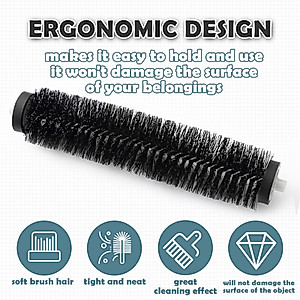 Handheld Crumb Sweeper, Reusable Handheld Crumb Sweeper Home Soft Hair Debris Collector for Servers, Crumber Tool for Table Mat Bed Sheets Sofa cleansings Brush