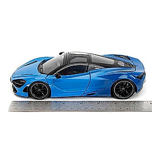 Pink Slips 1:24 McLaren 720S Die-Cast Car, Toys for Kids and Adults(Blue)