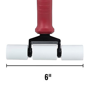 ROBERTS 6" Pro Cut Pile Carpet Seam Roller