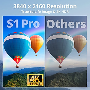 Dragon Touch 4K Portable - 15.6 Inch IPS HDR Gaming Monitor 100% sRGB FreeSync with Speakers VESA Compatible for Xbox PS4 Nintendo Switch Laptop PC Phone Mac Surface (Not Touchscreen)