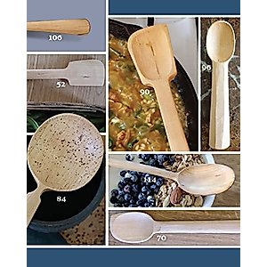 Spoon Carving Project Book: 15 Simple Designs for the Kitchen (Fox Chapel Publishing) Skill-Building Woodcarving Projects for Beginner to Intermediate Carvers for Spoons, Scoops, Dippers, and More