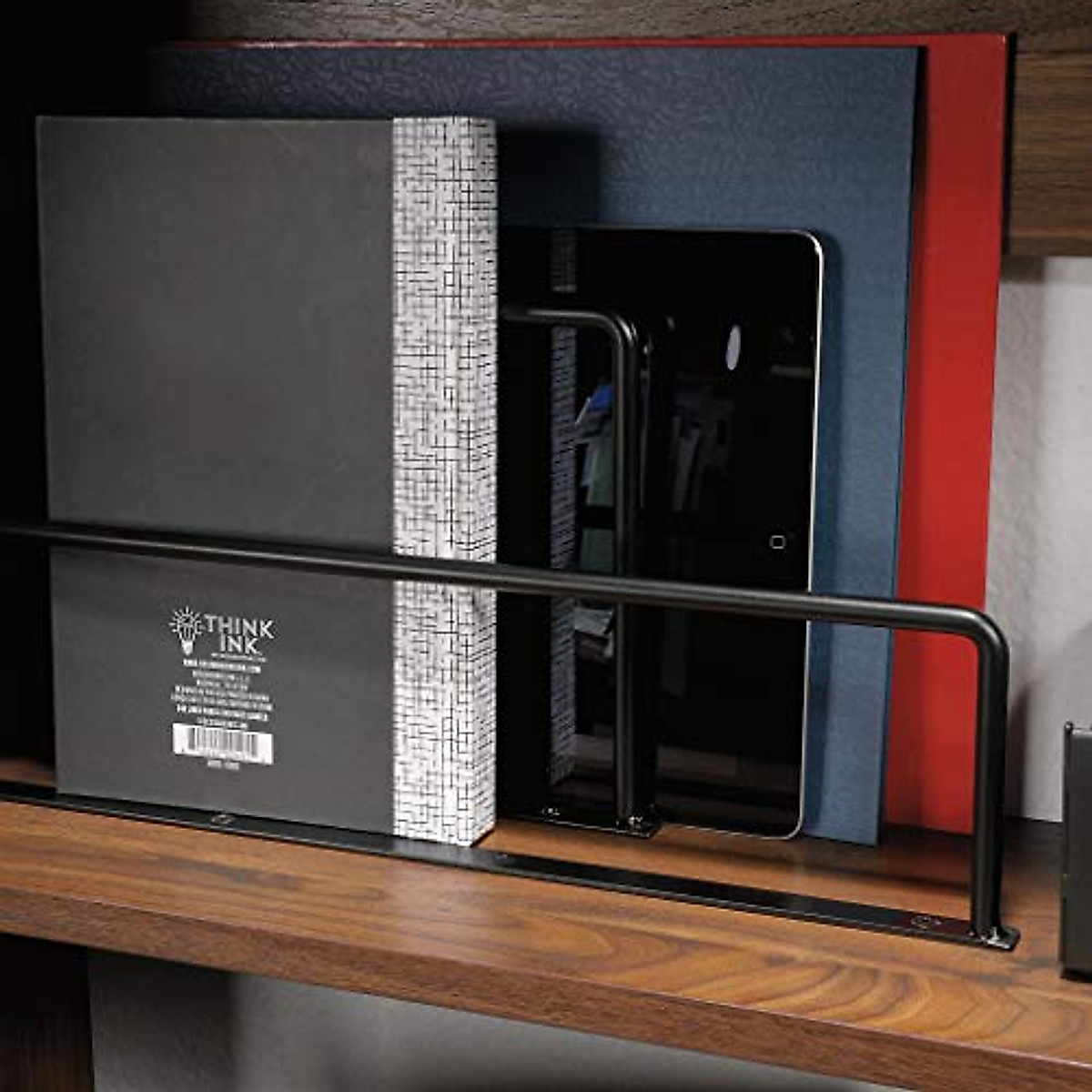 Sauder Harvey Park Wall Desk, Grand Walnut Finish