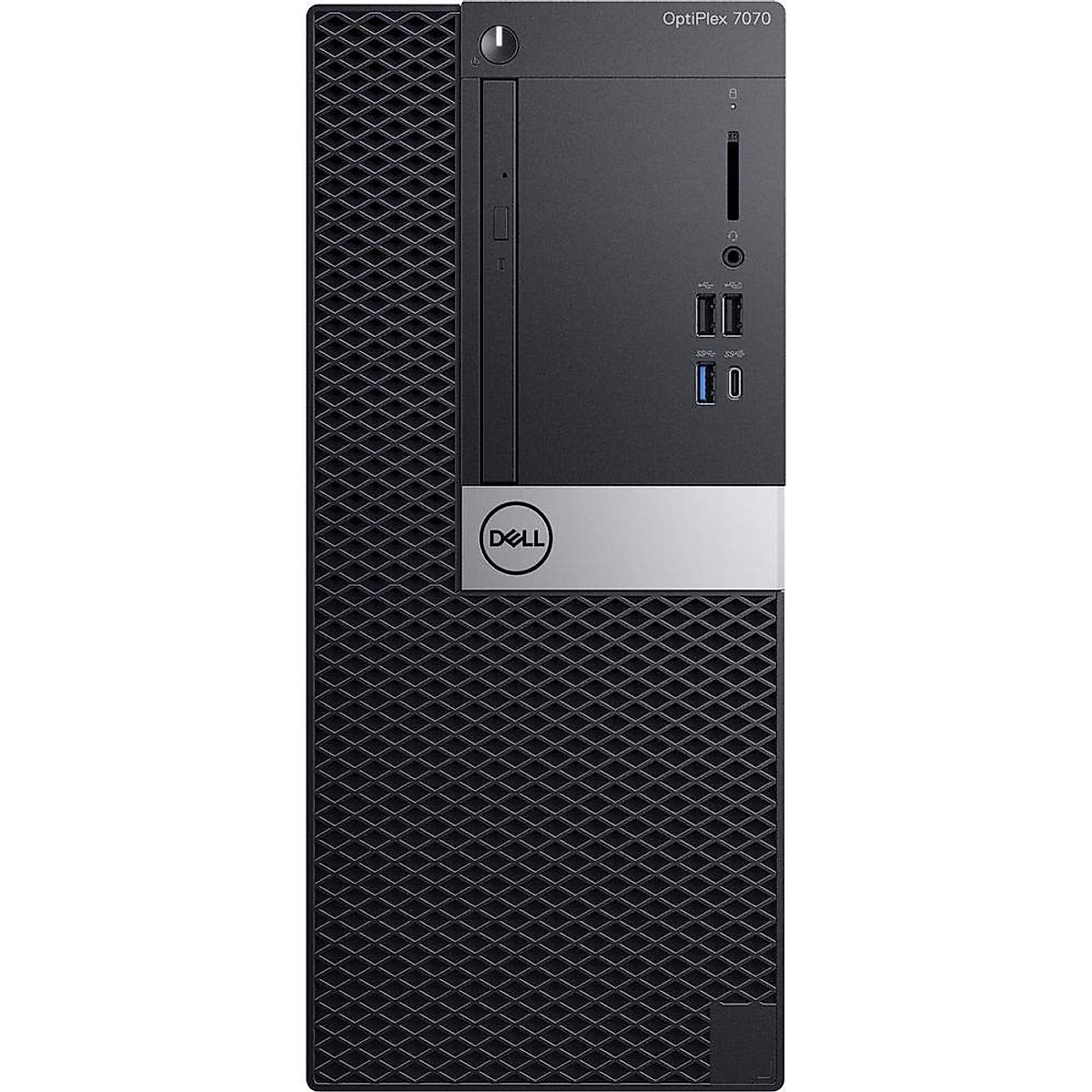 Dell OptiPlex 7070mt Computer Intel 9th Gen i7-9700 3.0GHz (Up to 4.8GHz) 8-Cores 12MB 65W CPU 16GB DDR4-2666MHz Memory 256GB NVMe PCIe SSD 1TB 7200RPM SATA HDD AMD Radeon™ R5 430 2G Windows 10 Pro