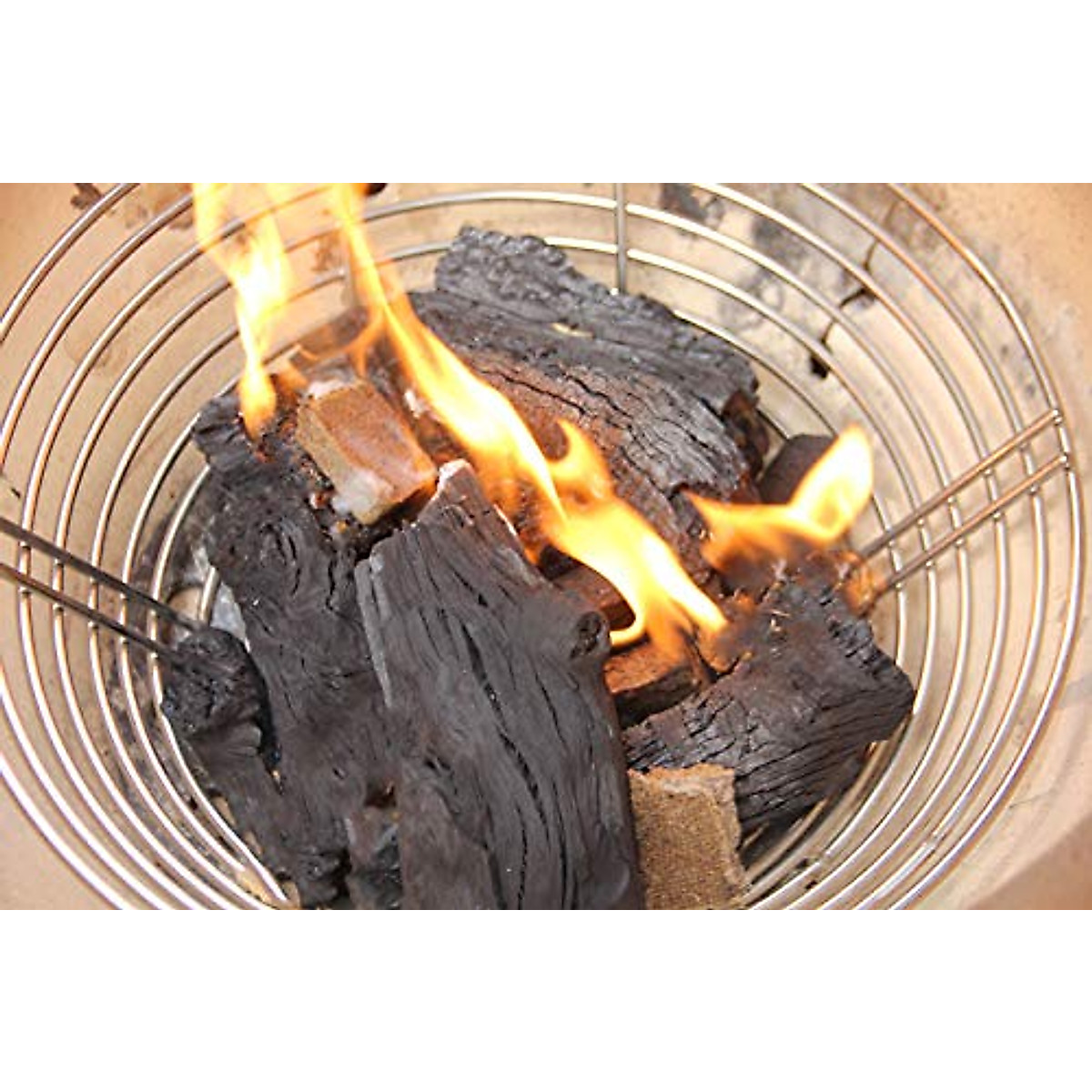 KAMaster 48 Squares Starter Blocks for Big Green Egg,Fire Starter Squares Waterproof Easy Fire Charcoal Starter Perfect for Barbecue Grills, BGE, Kamado Joe,Smokers, Wood Stove