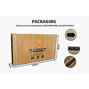 aostirmotor Electric Bike 500W 36V 13Ah Ebike, 26x4.0 inch Fat Tire Ebike, Electric Mountain Bike，Electric Bike for Adults